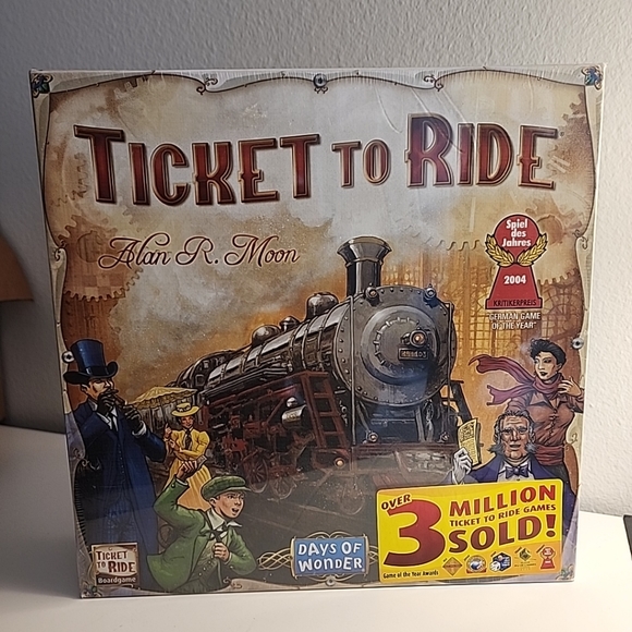 Toys | Days Of Wonder Ticket To Ride By Alan R Moon Train Adventure ...